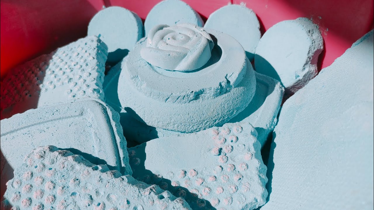 "Crushing Blue Chalk – Mesmerizing ASMR Sounds from the Gym!"# ...