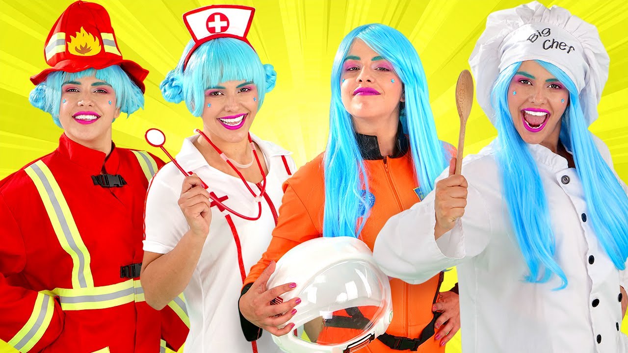 Learning the Jobs Song! Professions Video for Young Children and ...