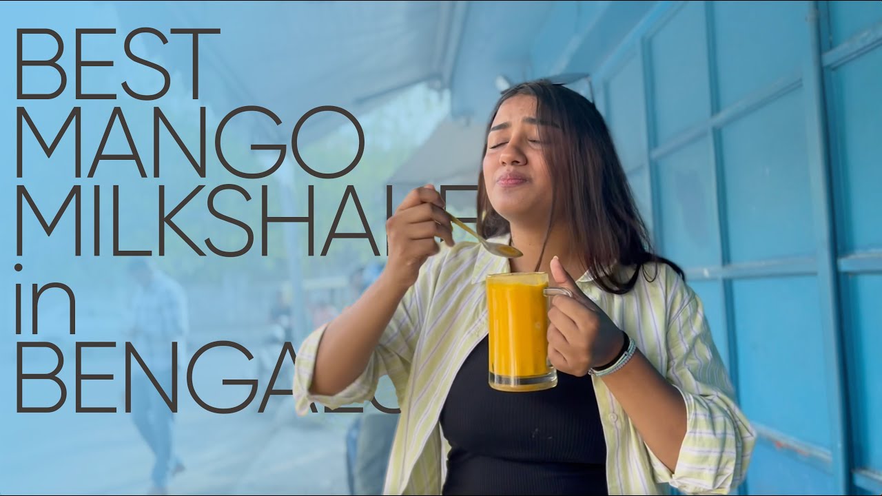 Trying out the best mango milkshake in the town!! | Hotel Sagar | - YouTube
