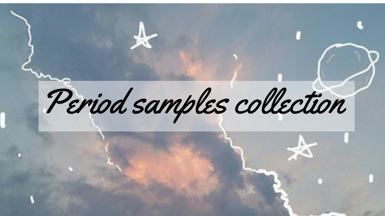 Period samples collection - YouTube