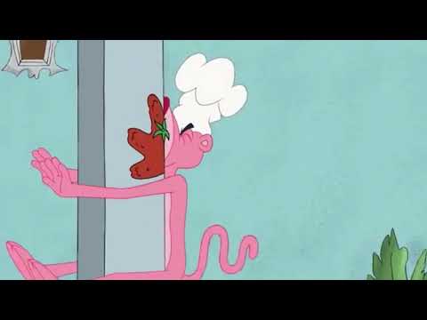 The pink Panther pizza - YouTube