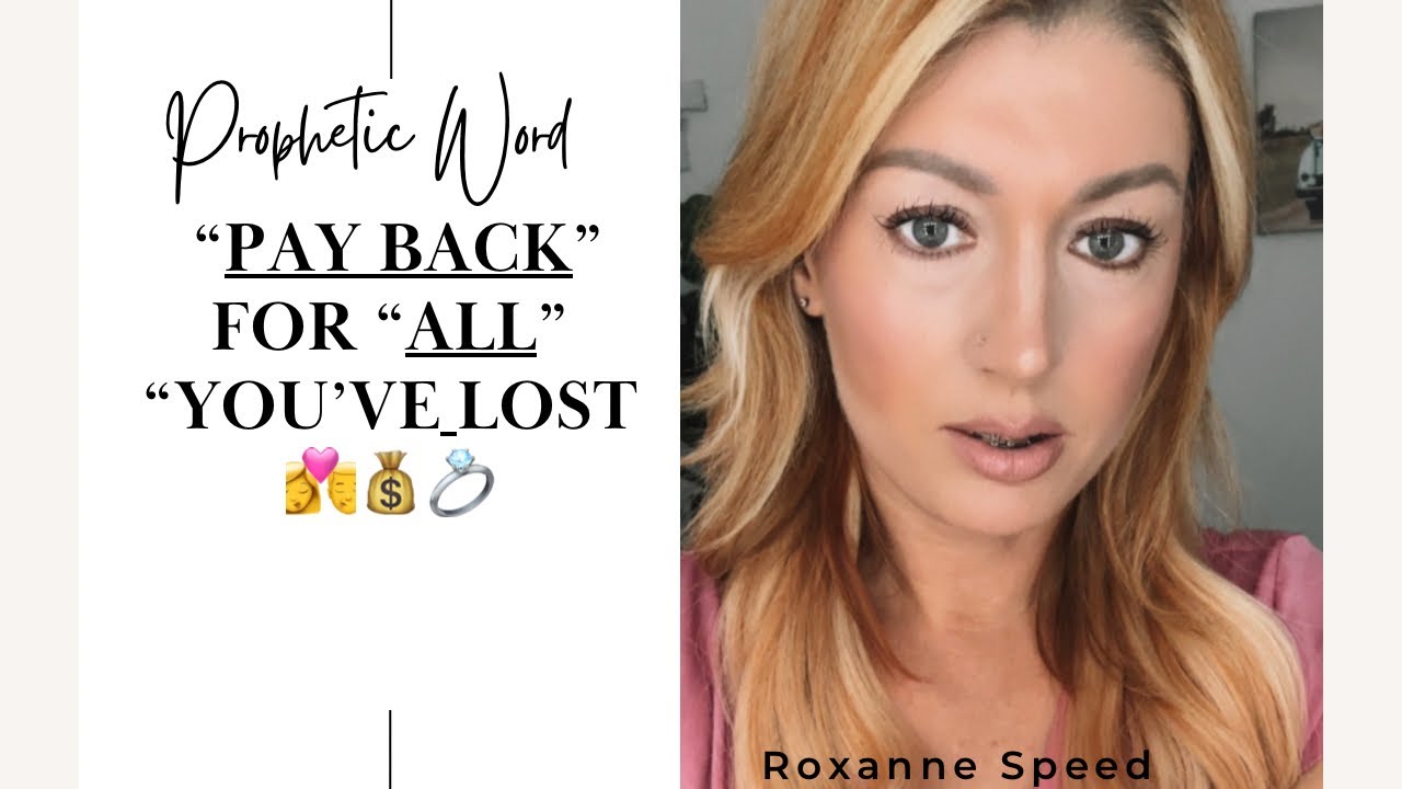 ALL the YEARS you’ve “LOST ARE being RUSHED” BACK you….🚅~Prophetic Word ...