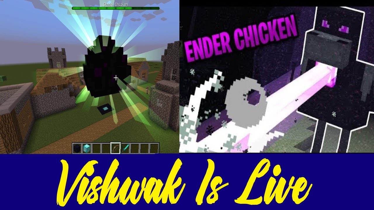 Ender Chicken | Minecraft Vishwak Is Live - YouTube