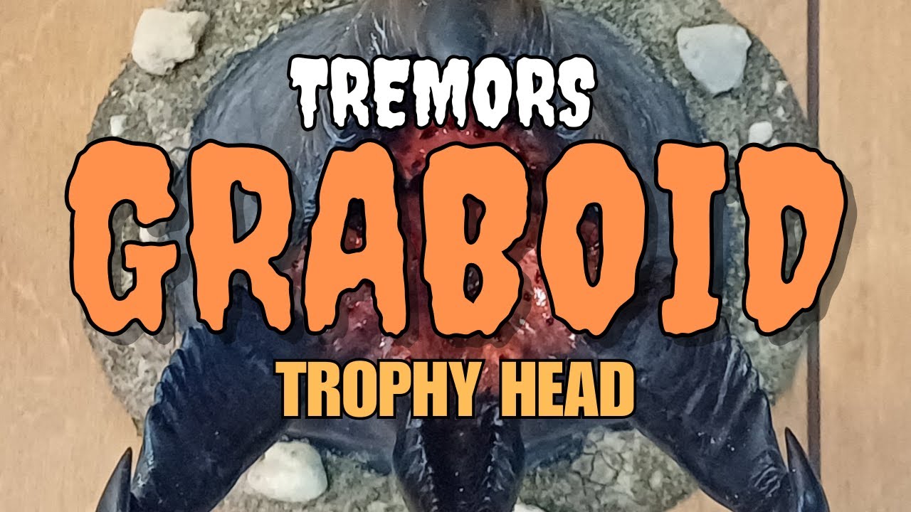 Graboid Trophy Head from the movie Tremors - YouTube