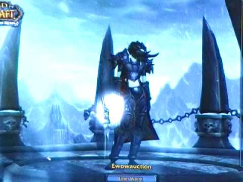 Level 58 Death Knight AoE w/ starter gear w/ SOUNDS! - YouTube