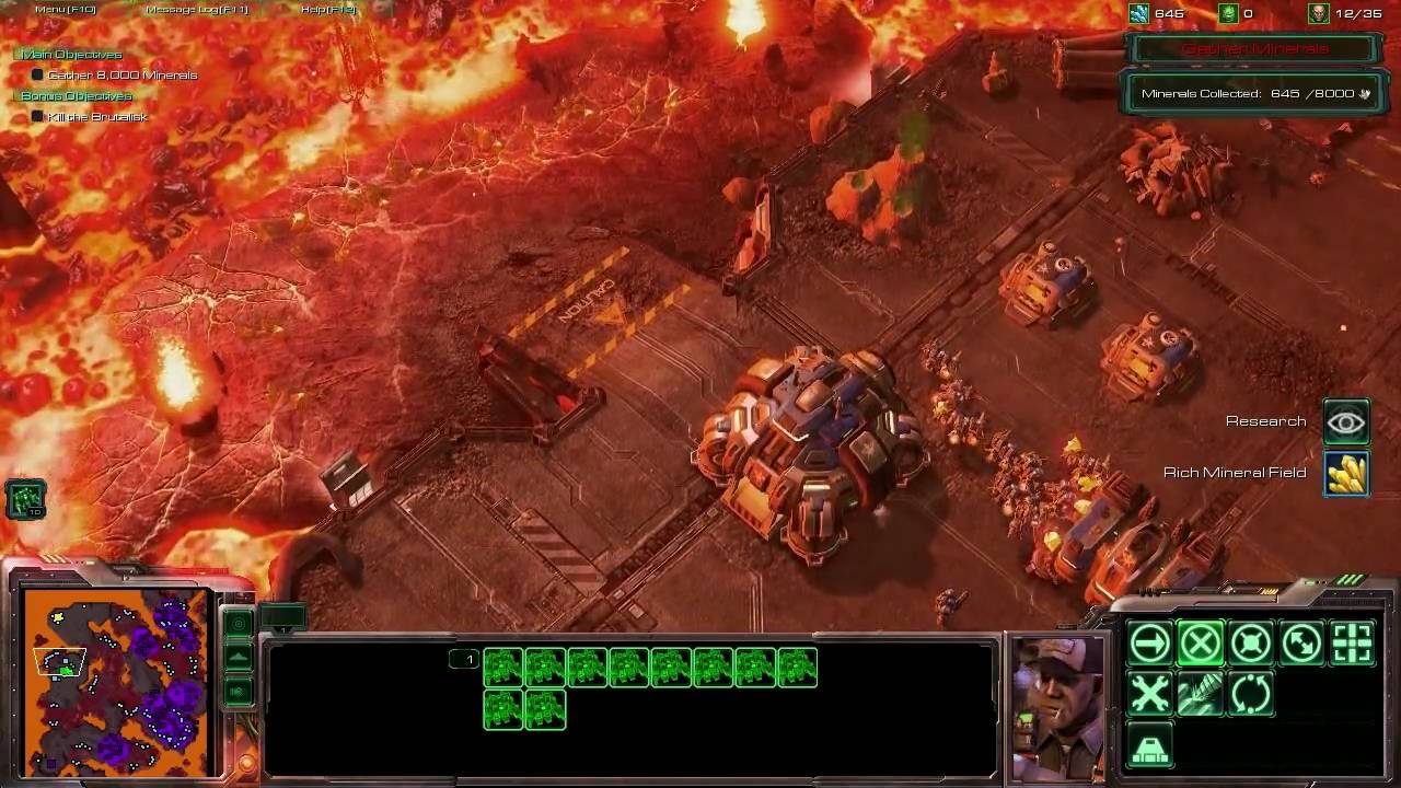 StarCraft II: Story Mode Gameplay - YouTube