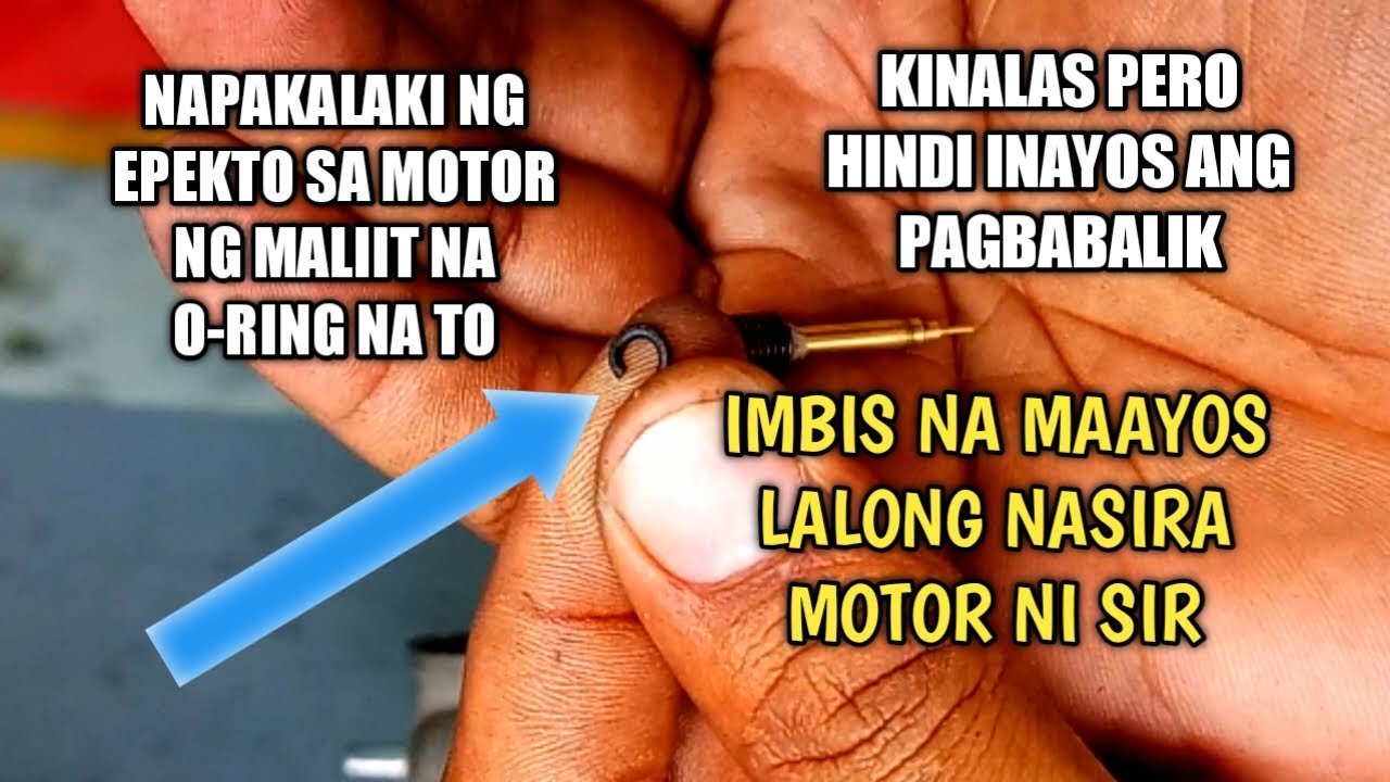TMX 125 O-RING NA MALIIT MALAKI PALA ANG EPEKTO SA MOTOR - YouTube