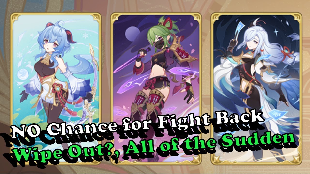Simple Strategy, Kuki Skill + Ganyu Talent x3 with Shenhe deck | TCG ...