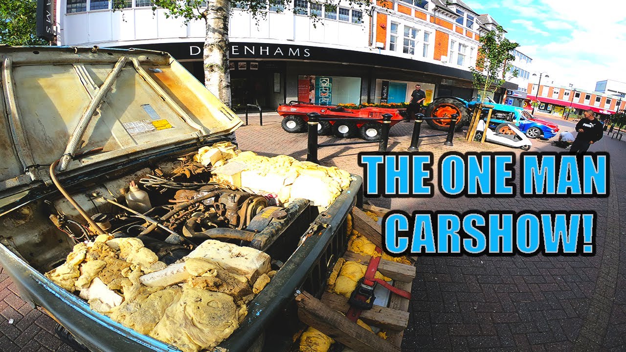 The One Man Car Show TAKES OVER Nuneaton Car Fest 2019 - YouTube