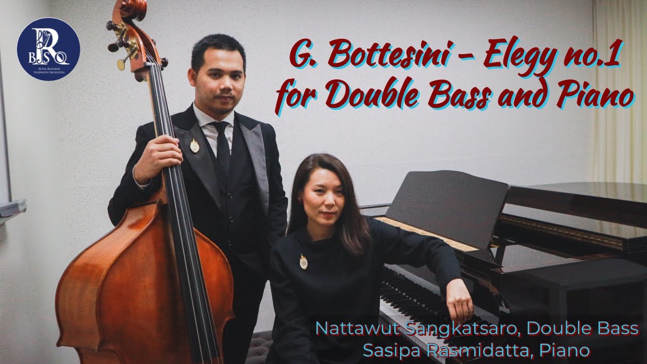 G. Bottesini - Elegy no.1 for Double Bass and Piano - YouTube
