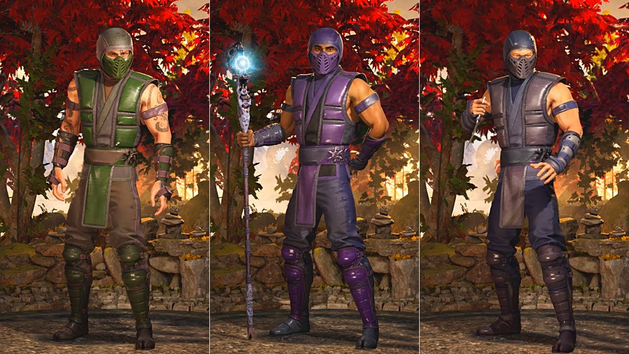 Klassic UMK3 Skins For Smoke, Rain and Reptile (Mod by ...