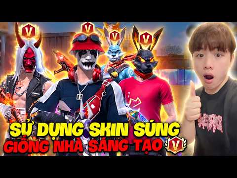 Supi Sử Dụng Skin Súng Giống Tất Cả Nhà Sáng Tạo Tích Chữ V Để Leo Thách Đấu Tử Chiến