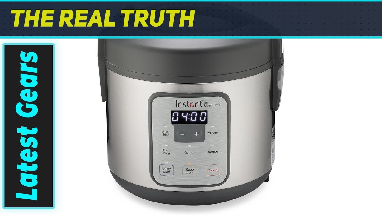 Instant Pot Zest 8 Cup: Easiest Rice Cooker Ever? - YouTube