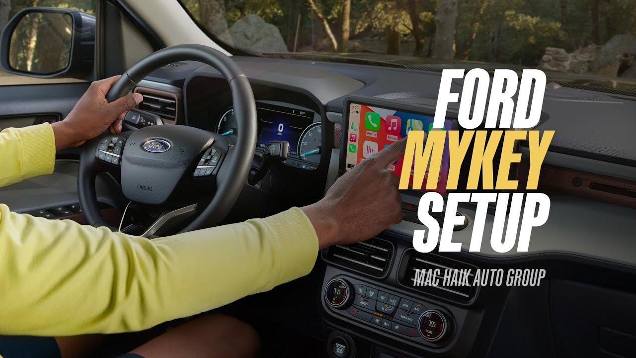 Ford MyKey | 2022 Ford Maverick | Mac Haik How-Tos - YouTube