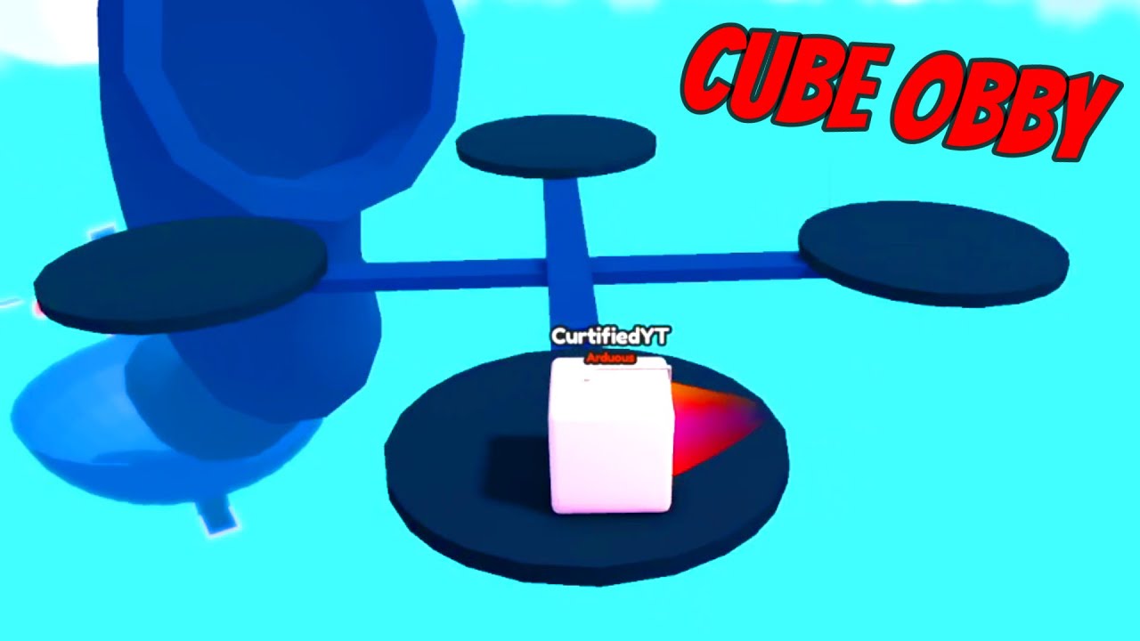 ROBLOX OBBY but you're a CUBE (Part 13) - YouTube