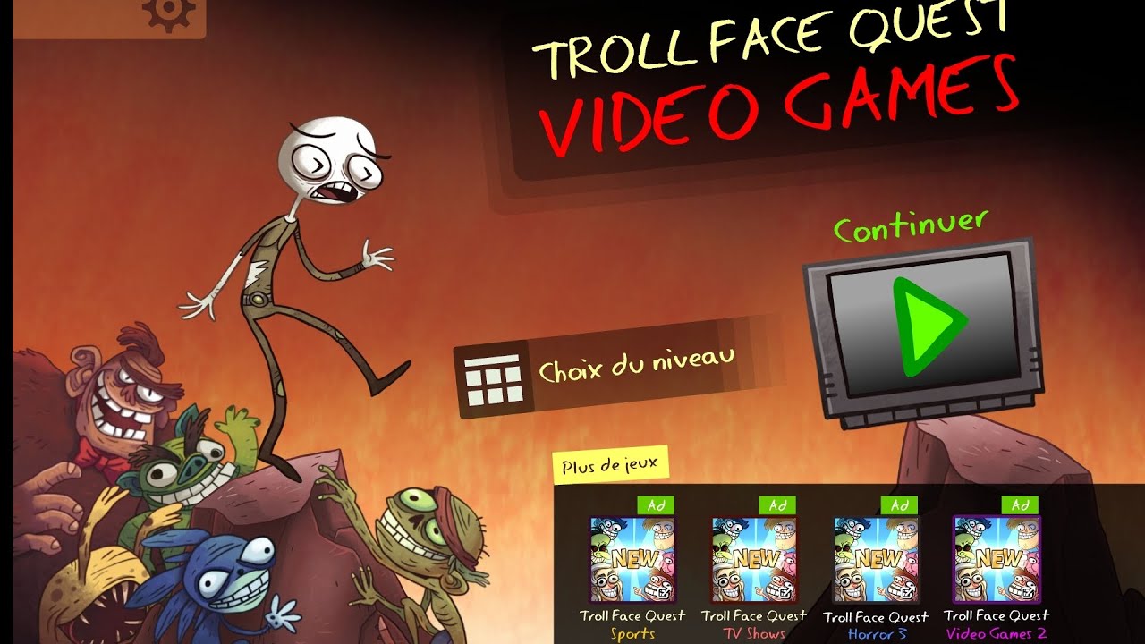 ce jeux veut me troller(Troll face quest video games) - YouTube