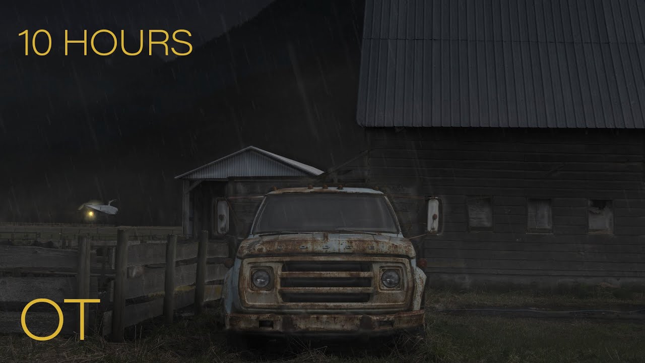 A Cold Stormy Night in Squamish | Soothing Thunder & Rain | Relax ...