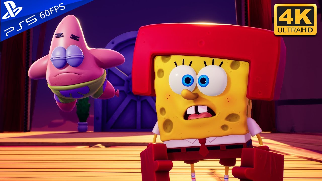 SPONGEBOB SQUAREPANTS: THE COSMIC SHAKE | PS5 | 4K 60FPS Gameplay - YouTube