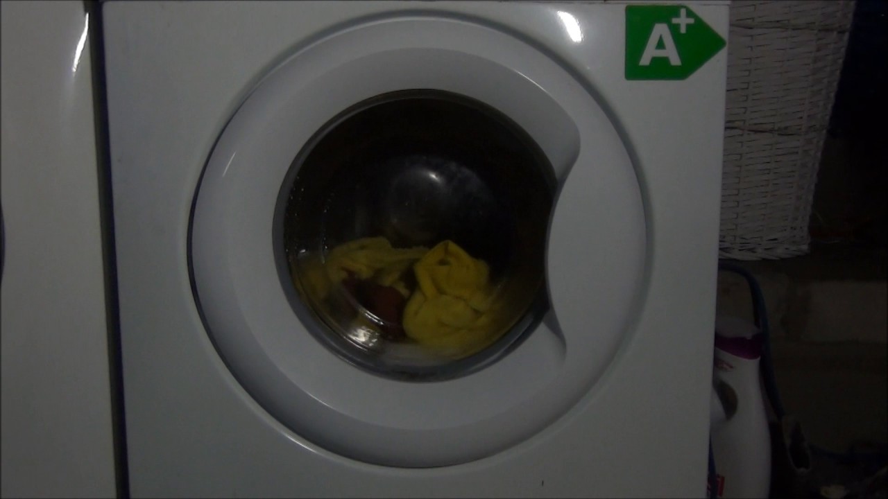 Pro Action A105QW Washing Machine : Synthetics 40'c - YouTube