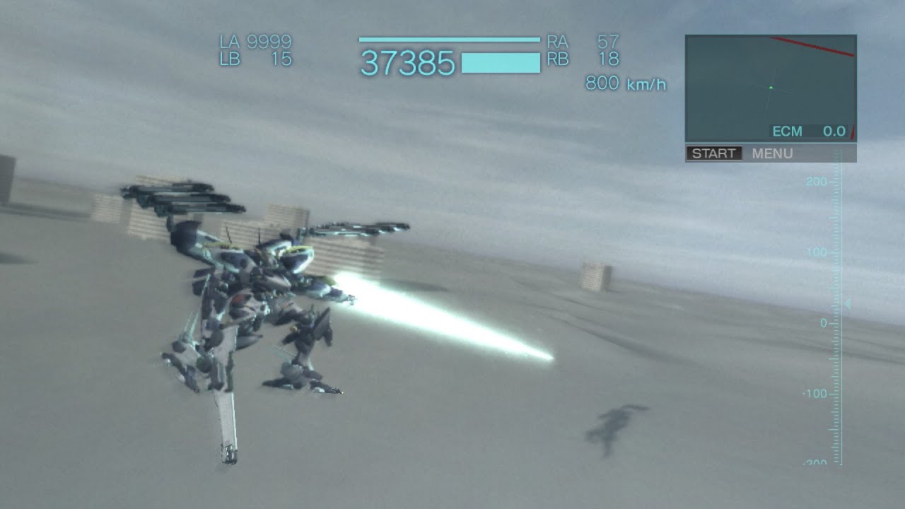 ARMORED CORE FA Dual great wall ! - YouTube