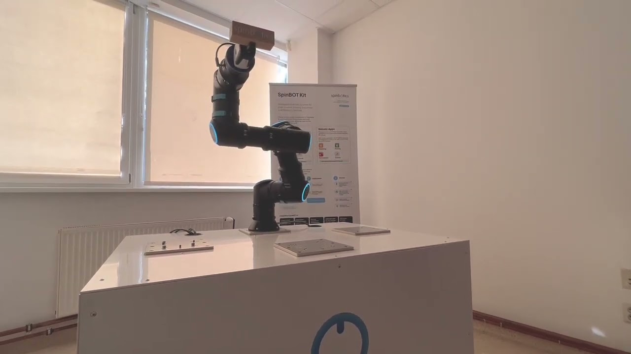 7 axis Robotic Arm SpinBOT Kit - YouTube