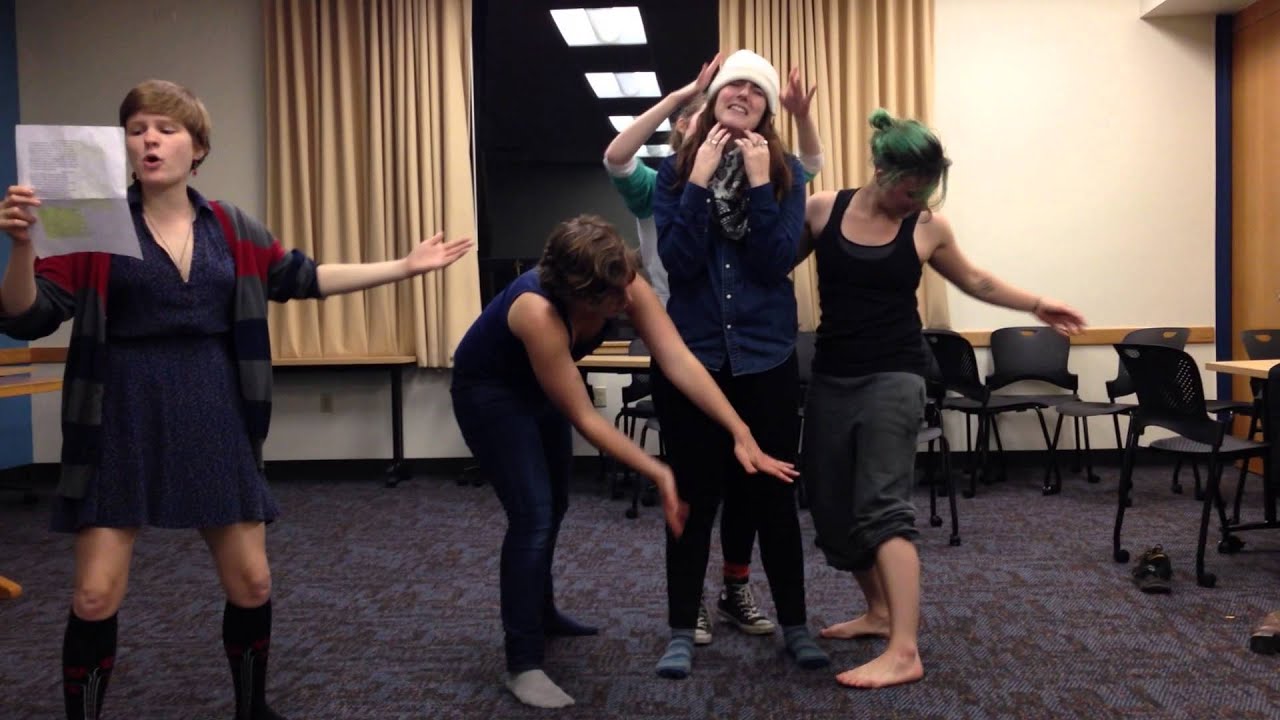 Hamlet Carnival Rehearsal--Physical Theatre Troupe - YouTube