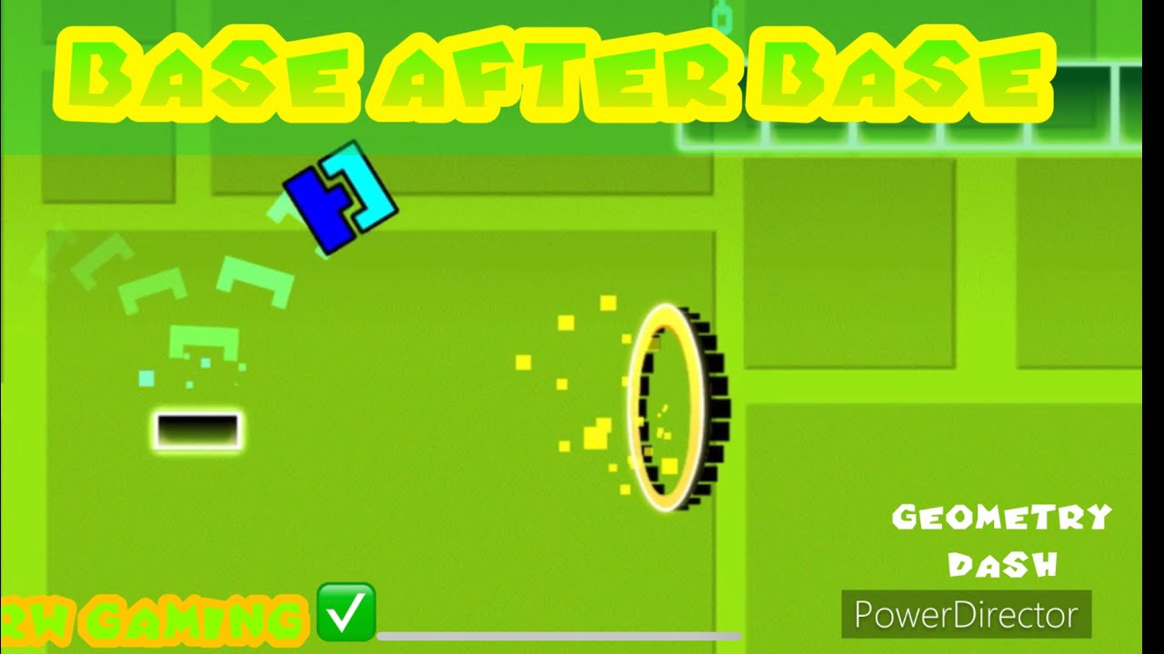 Geometry Dash - Base After Base (Hard) - YouTube