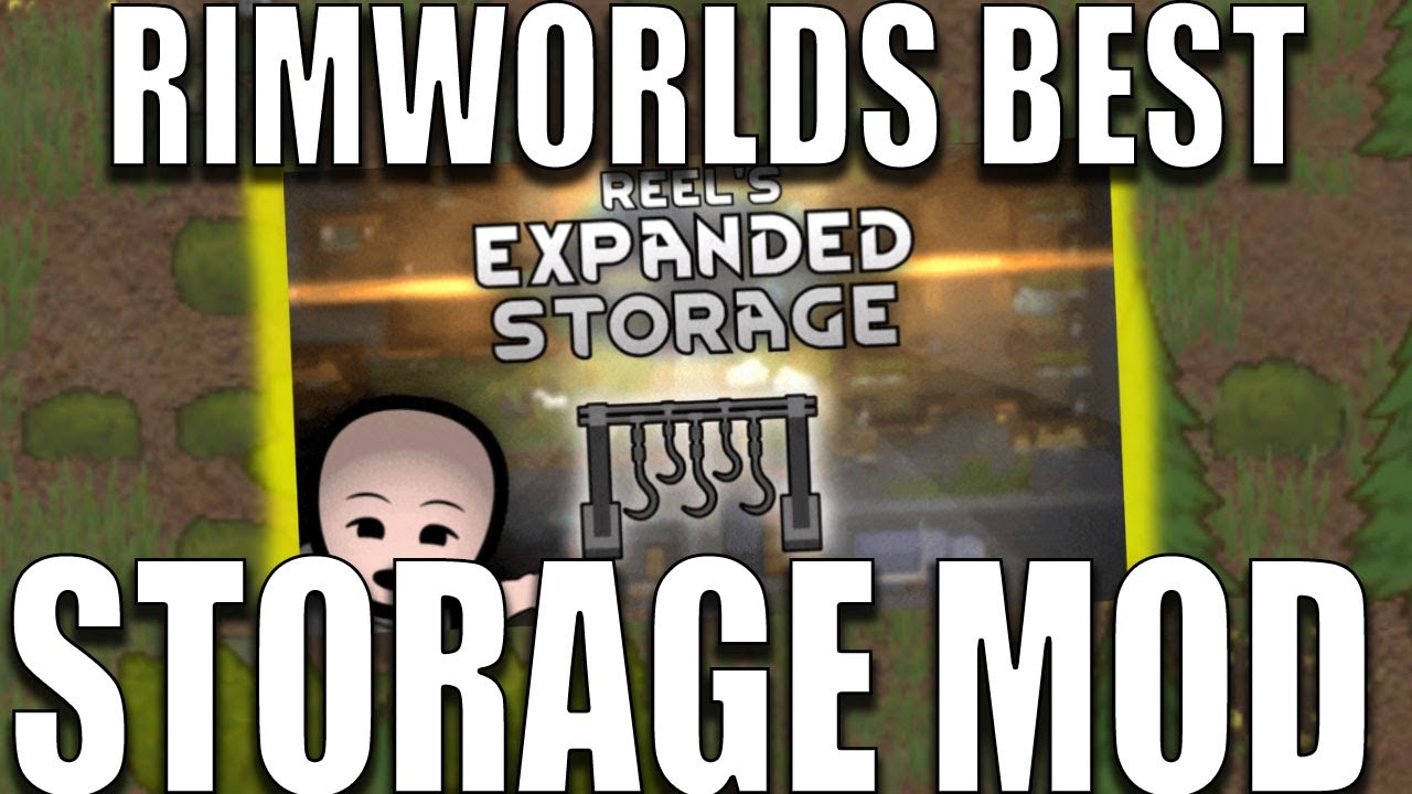 Rimworlds BEST Storage Mod! - Rimworld 1.5 Mod Review - YouTube