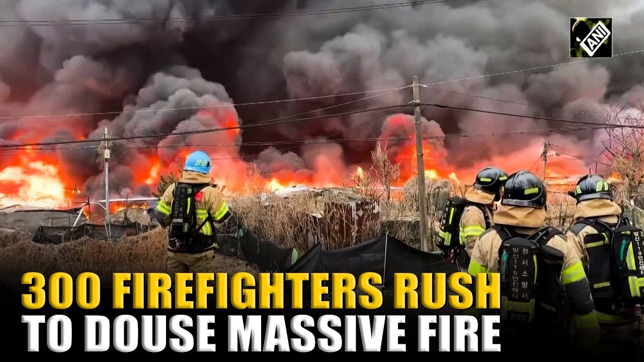 Shocking! Massive fire ravages slum in South Korea’s Gangnam; 300 ...