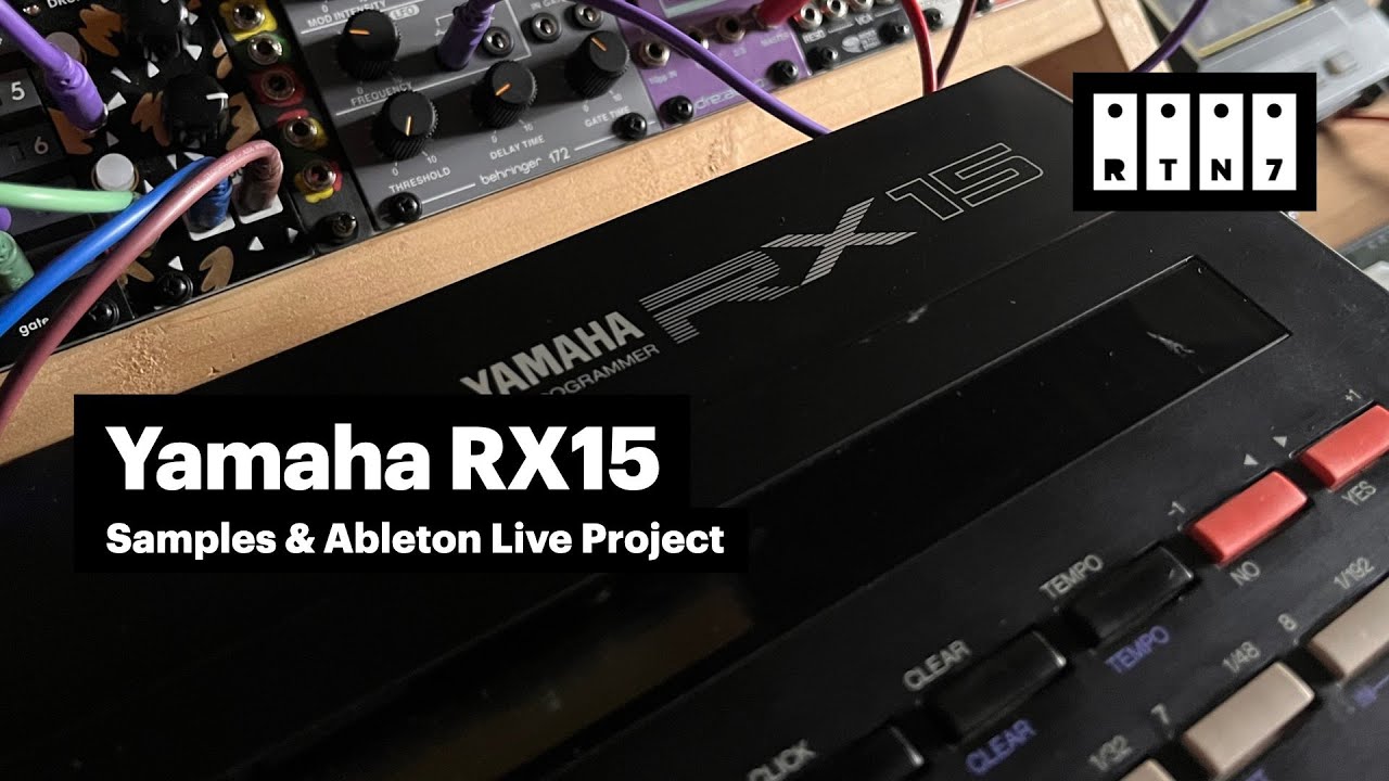 Yamaha RX15 Samples & Ableton Live Project - YouTube