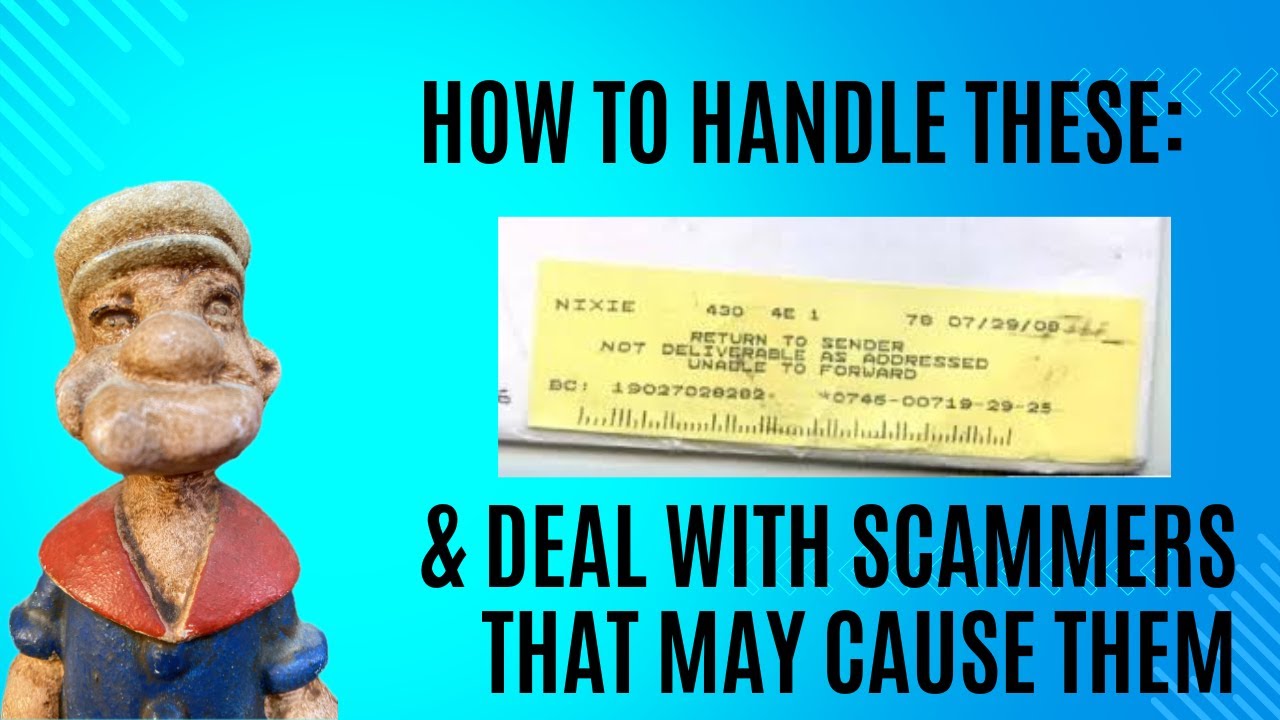 How To Handle Non-Deliverable Postcards The Yellow Label Of DOOM! They ...