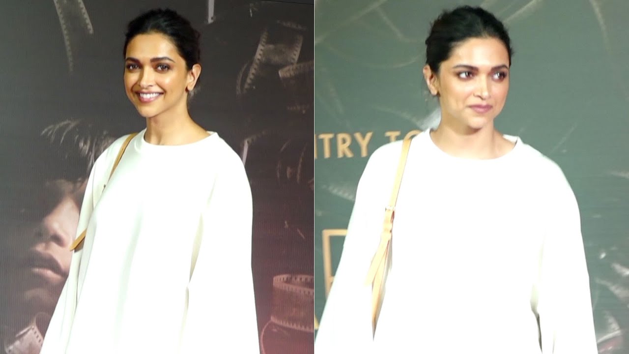 Actress Deepika Padukone Spotted @ Screening Of Last Film Show Chello ...