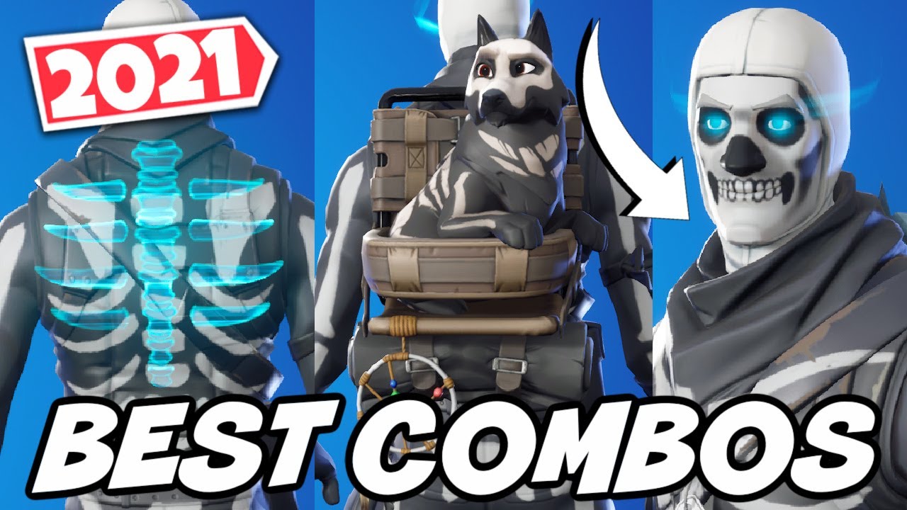 BEST COMBOS FOR THE SKULL TROOPER SKIN (2021 UPDATED)! - Fortnite - YouTube