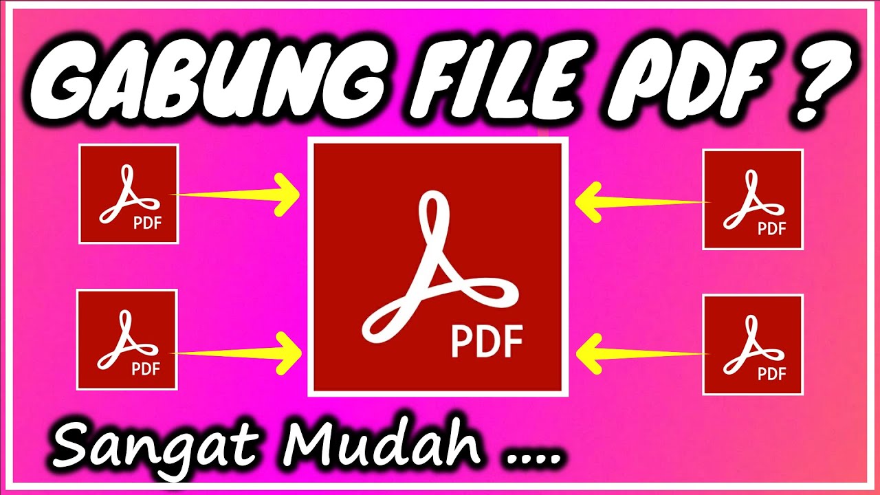 Cara Gabung File PDF With Nitro - YouTube
