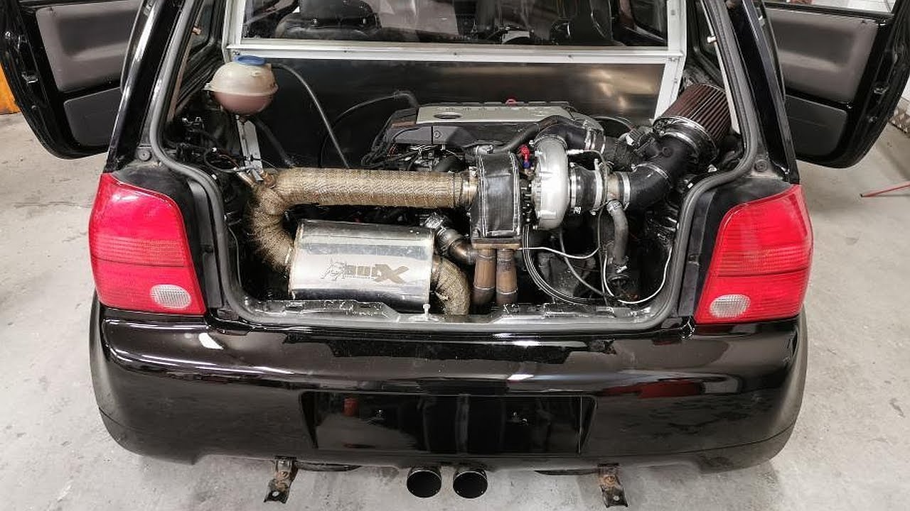 VW Lupo VR6 Turbo RWD Acceleration - YouTube