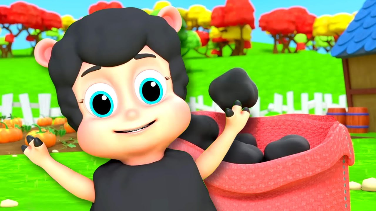 Baa Baa Black Sheep and Animal Cartoon Video for Babies - YouTube