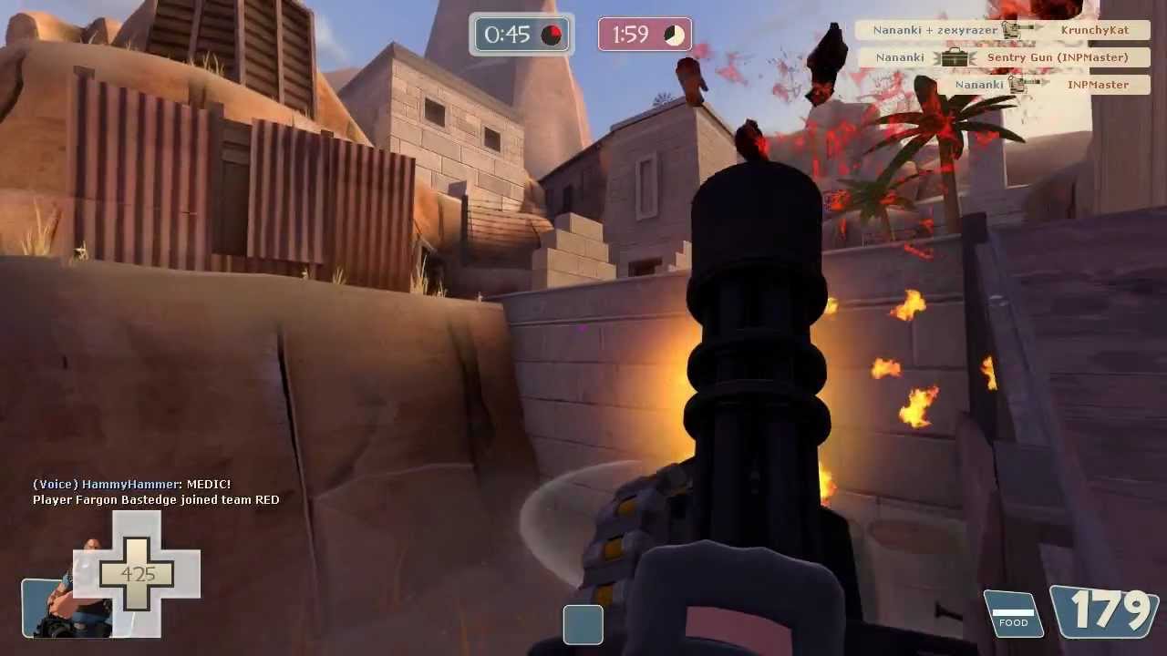 TF2 - Heavy & Natasha, Maybe, Maybe *sniff* [live commentary] - YouTube