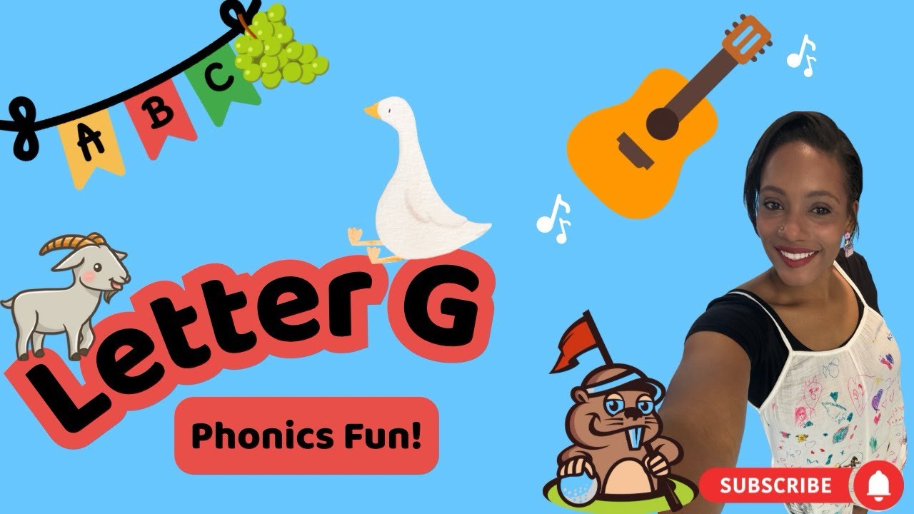 Learn the Letter G | Preschool Phonics, Handwriting & Alphabet Sounds ...