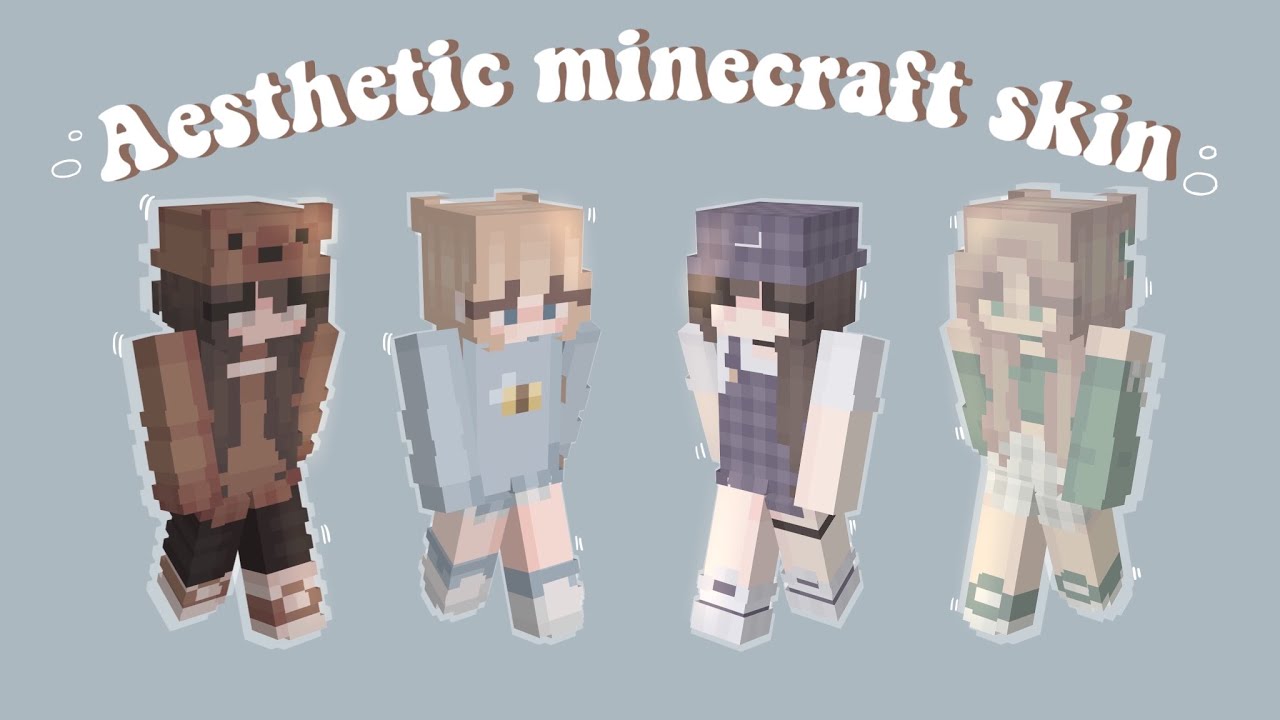 50 𝙰𝚎𝚜𝚝𝚑𝚎𝚝𝚒𝚌 𝚖𝚒𝚗𝚎𝚌𝚛𝚊𝚏𝚝 𝚜𝚔𝚒𝚗 🍳 | 𝙻𝚒𝚗𝚔 𝚒𝚗 𝚍𝚎𝚜𝚌𝚛𝚒𝚙𝚝𝚒𝚘𝚗🛒 - YouTube