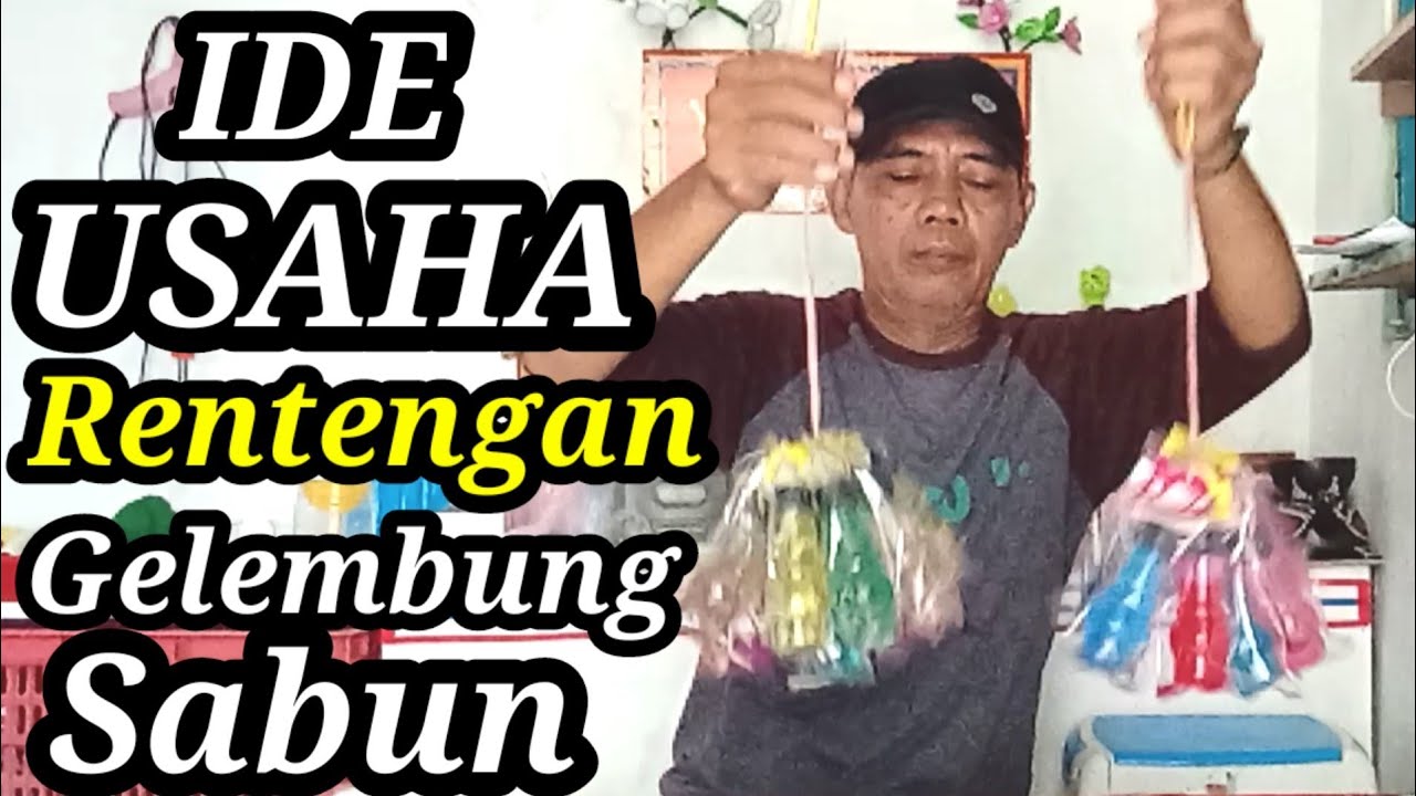 #599.IDE USAHA RENTENGAN GELEMBUNG SABUN 2000 - YouTube
