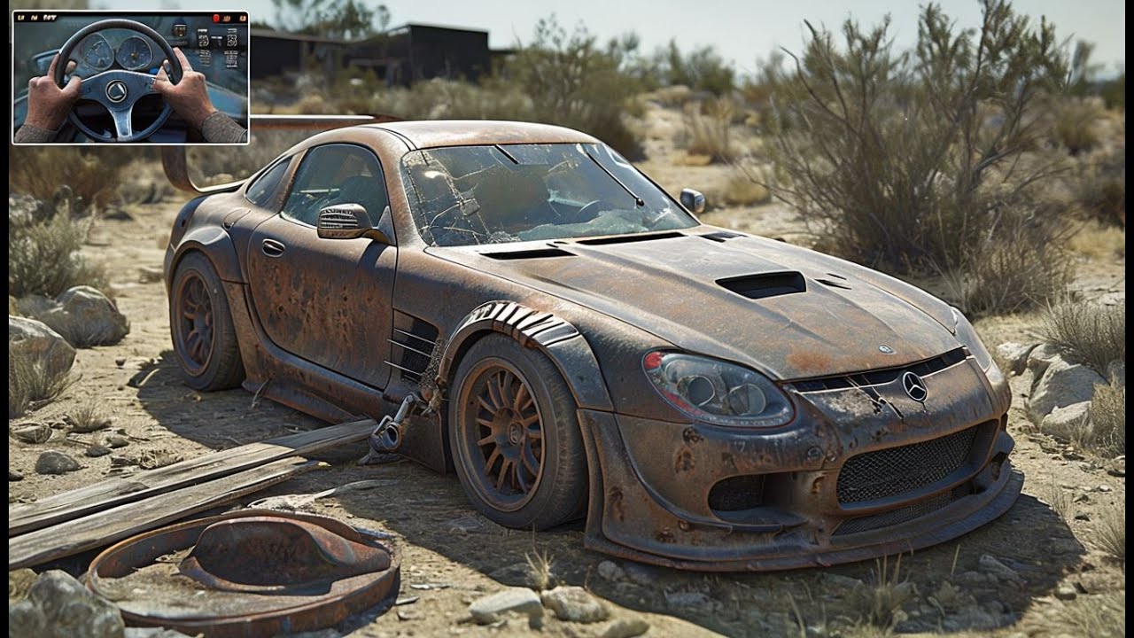 Rebuilding a MERCEDES-Forza Horizon 5 game play - YouTube