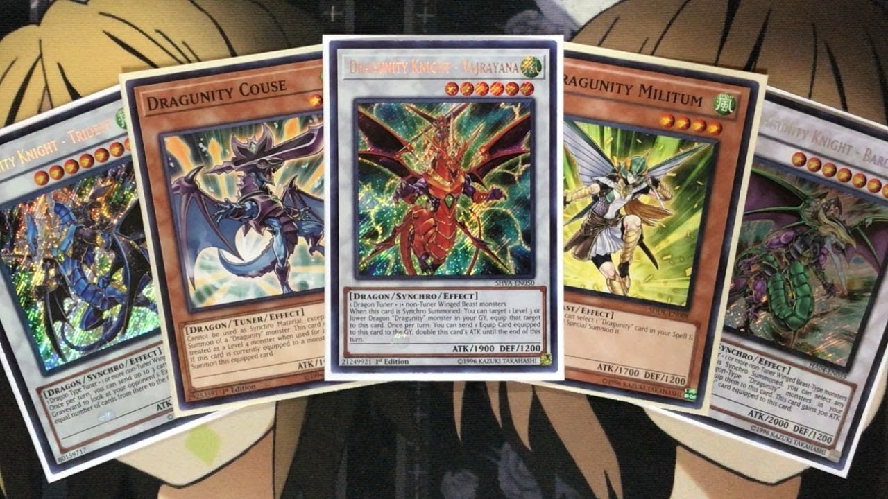 My Dragunity Yugioh Deck Profile for March 2020 - YouTube