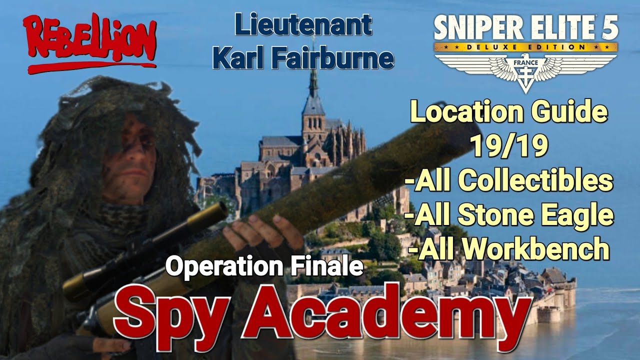 Sniper Elite 5/Rebellion/Karl Fairburne/Spy Academy - YouTube