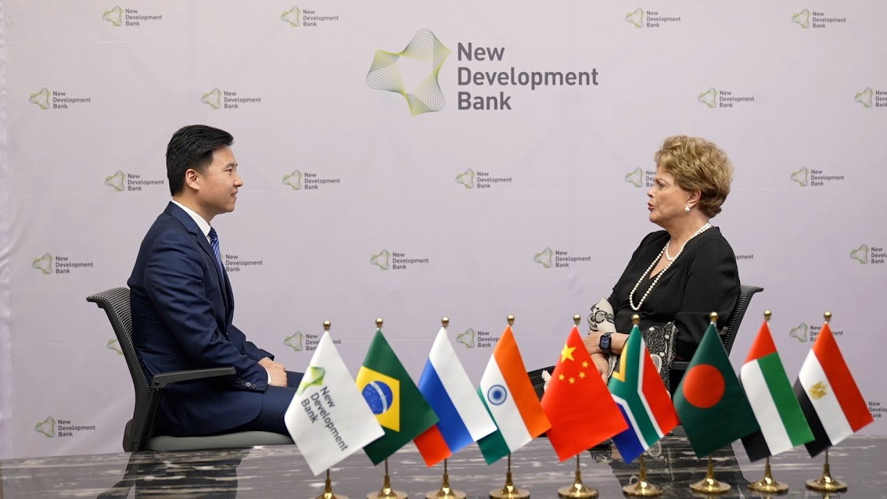 Interview with new president of New Development Bank - YouTube