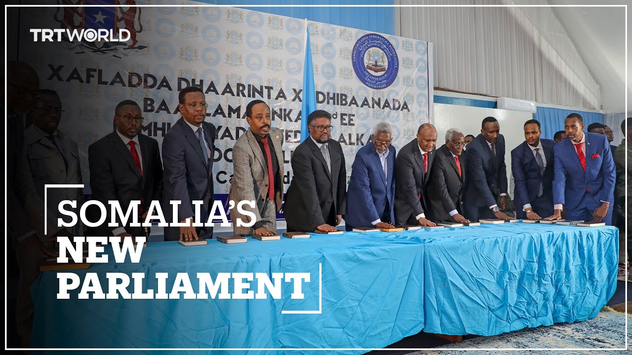 A closer look: Somalia's new parliament - YouTube