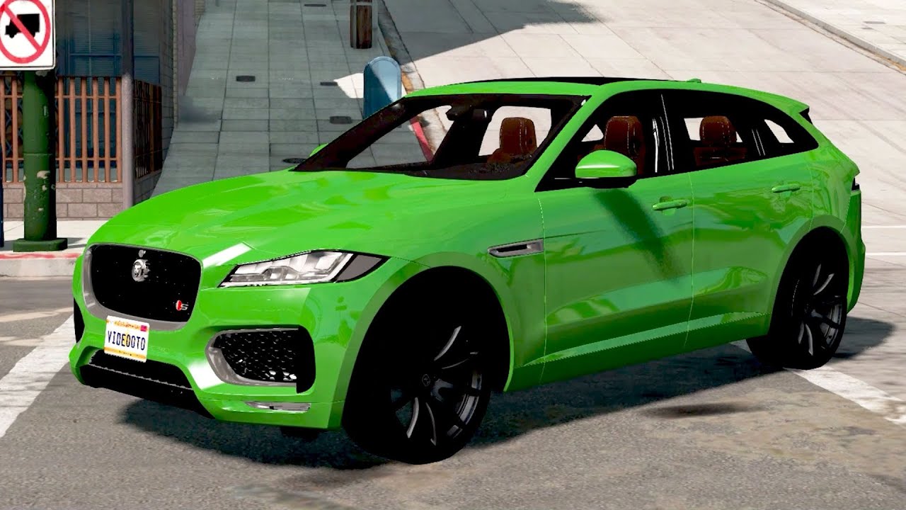 BeamNG drive Jaguar F-Pace S 2016 v1.1 Free Ride, Crashes and Overview ...