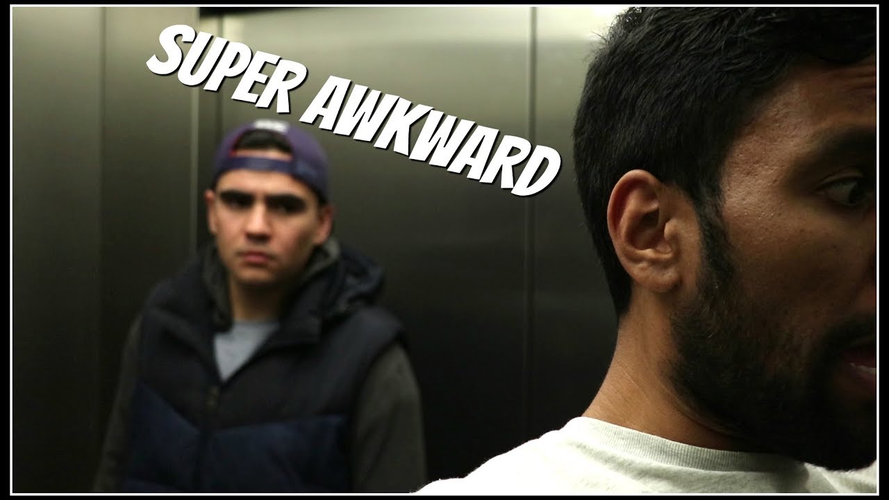 CRAZY AWKWARD ELEVATOR CONVERSATION - YouTube