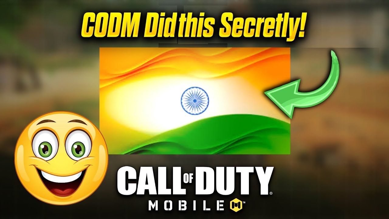 This Will Make Every Indian Codm Player Happy 😍 - YouTube