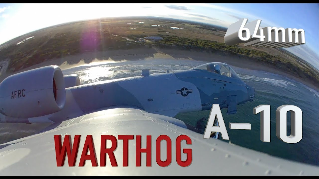 A10 'WARTHOG 64mm Attacking the beach head with a Brrrrr-Multi Camera ...