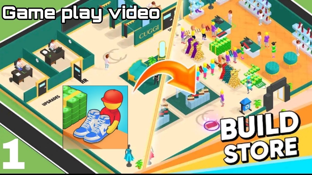 Game 🎯 play video (Build store) EP-1 - YouTube